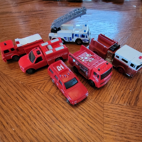 MATCHBOX | Toys | Vintage Set Of 6 Matchbox Fire Trucks | Poshmark
